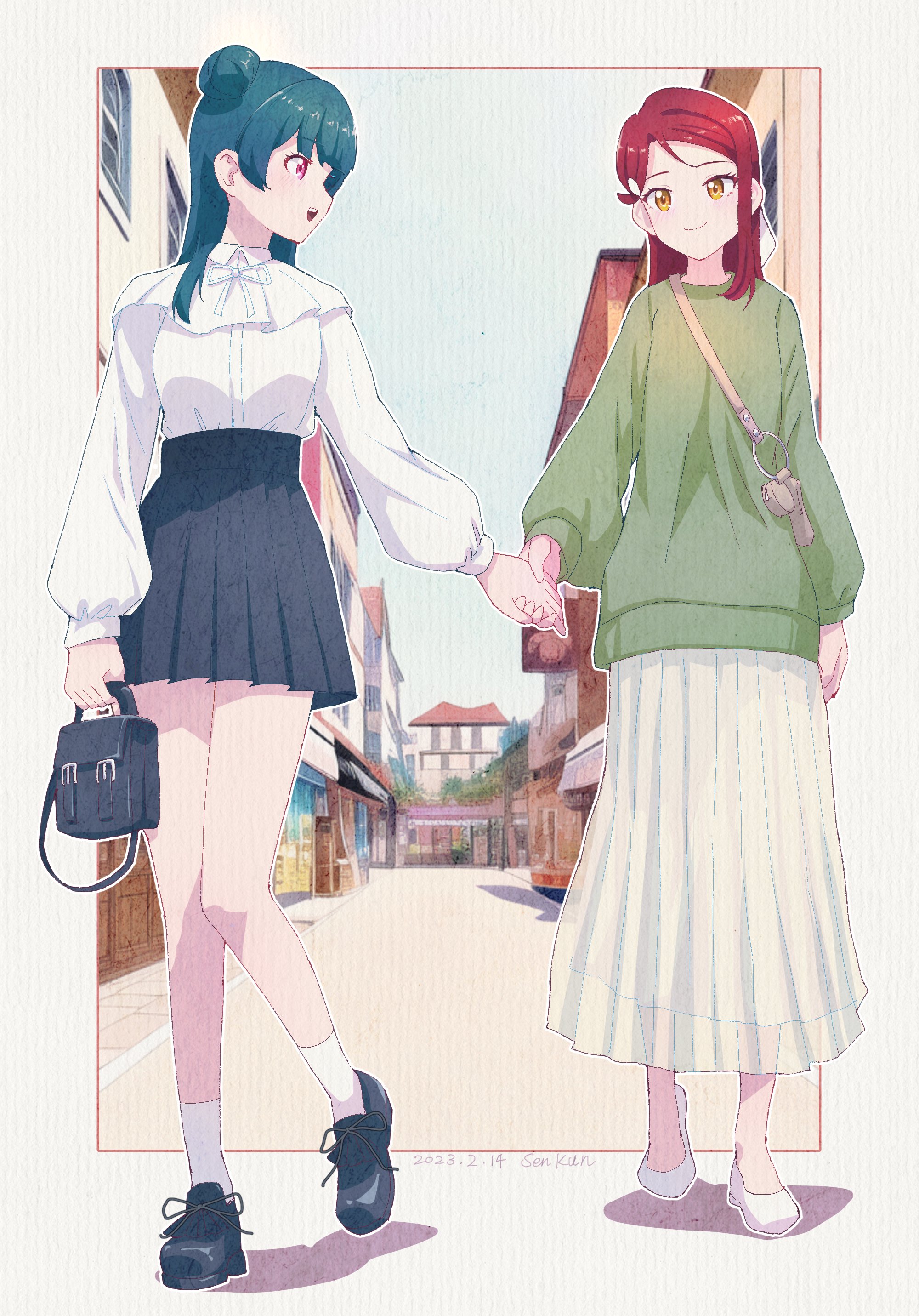 Dynasty Reader » Image › SenKun, Riko x Yoshiko, Love Live! Sunshine!!, Love Live! Sunshine!!, Yuri